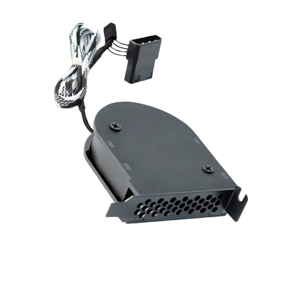 Mini PCIe Slot Fan PC Low Profile Heat Air Exhaust Cooler 3/4pin Power ...