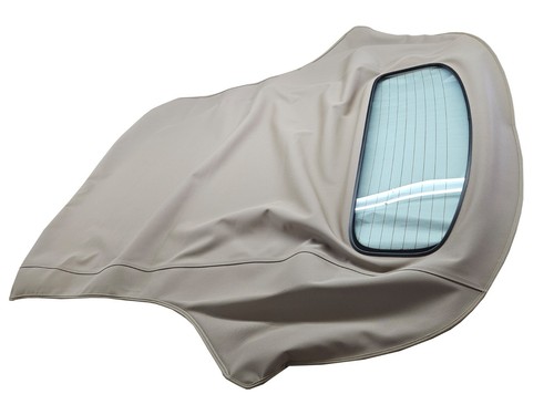 Fits: Volvo C70 99-06 Soft Top W/Heated Glass GREY BEIGE Haartz German ...