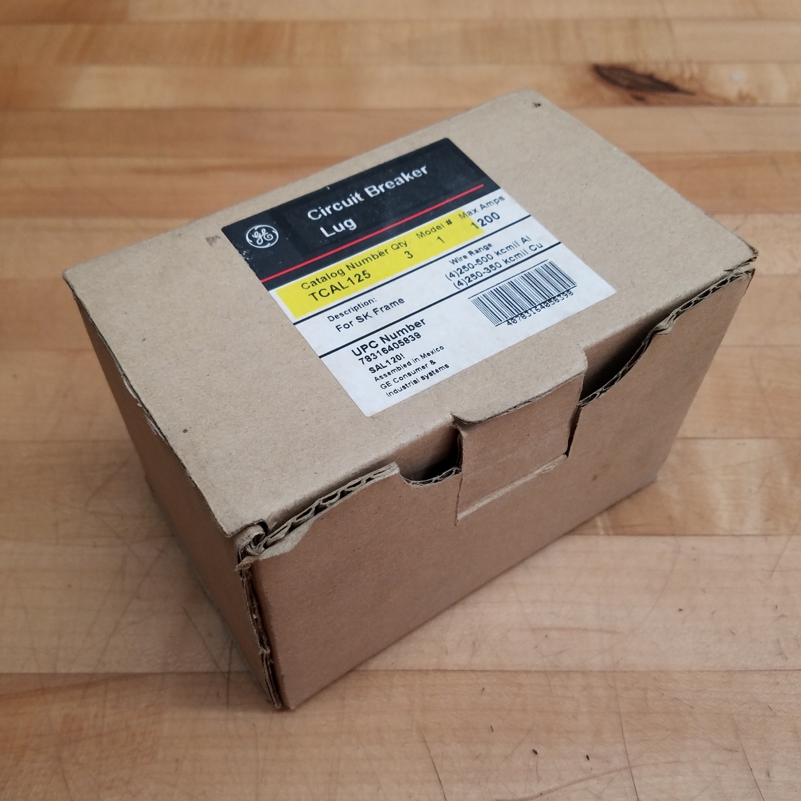 General Electric TCAL125 Circuit Breaker Lug, Model #1 - NEW | eBay