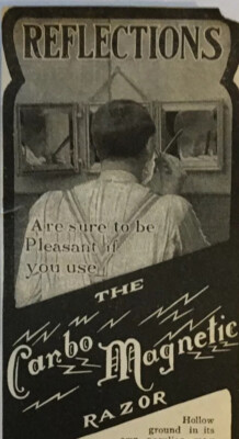 Vintage Carbo Magnetic Razor Print Ad 8” X 2 1/2” M2 | eBay