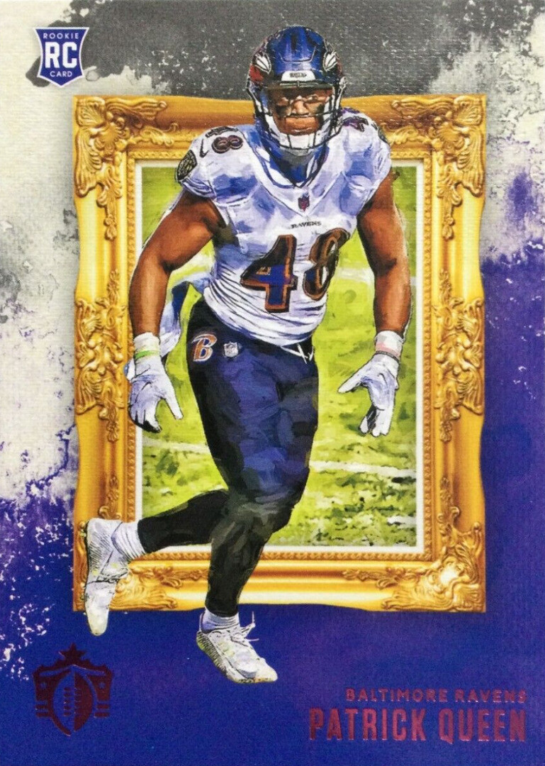 2020 Panini Chronicles - Gridiron Kings Purple #GK-36 Patrick Queen /49 ...