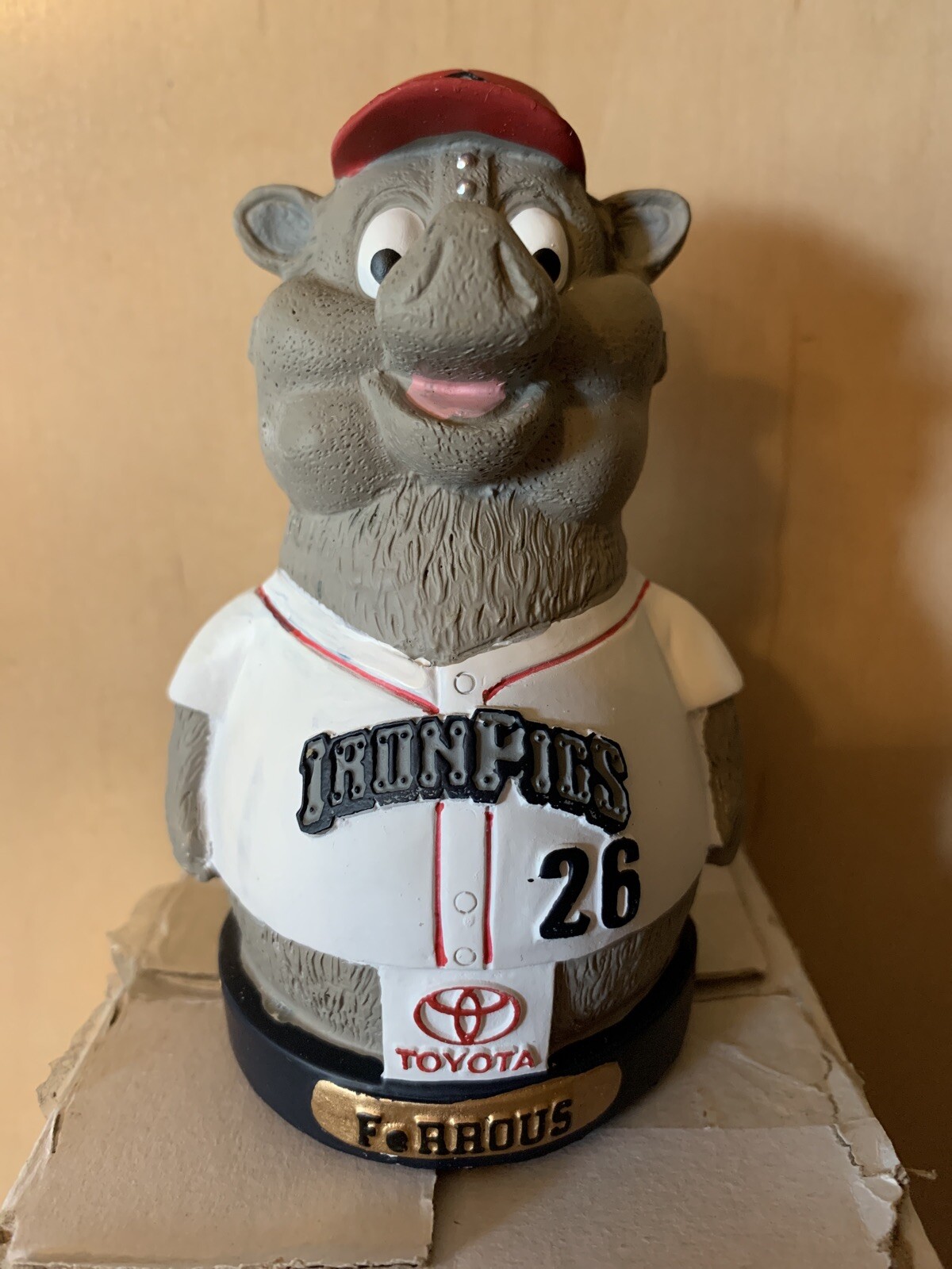 Lehigh Valley IronPigs (Phillies) Ferrous #26 Mascot Coin Bank- SGA ...