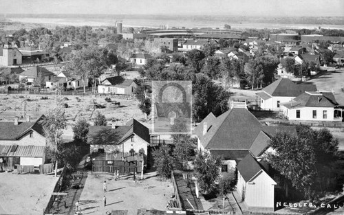 Birds Eye View Needles California CA - 8.5x11 Print | eBay