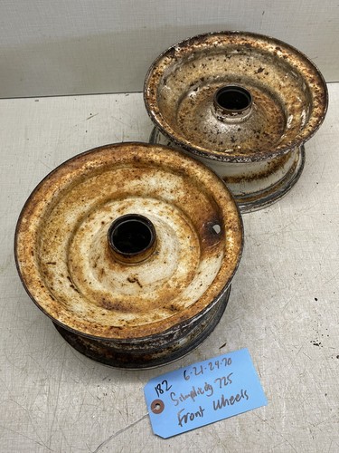 Simplicity 725 Tractor Front Wheels Had 4.80x8 Tires | eBay