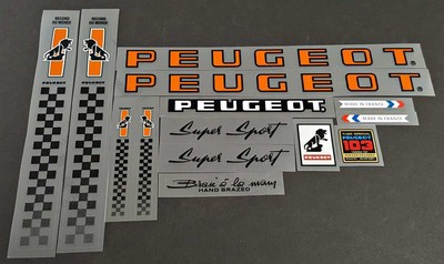 Decals, Stickers - Peugeot Bicycle Decal - Nelo's Cycles