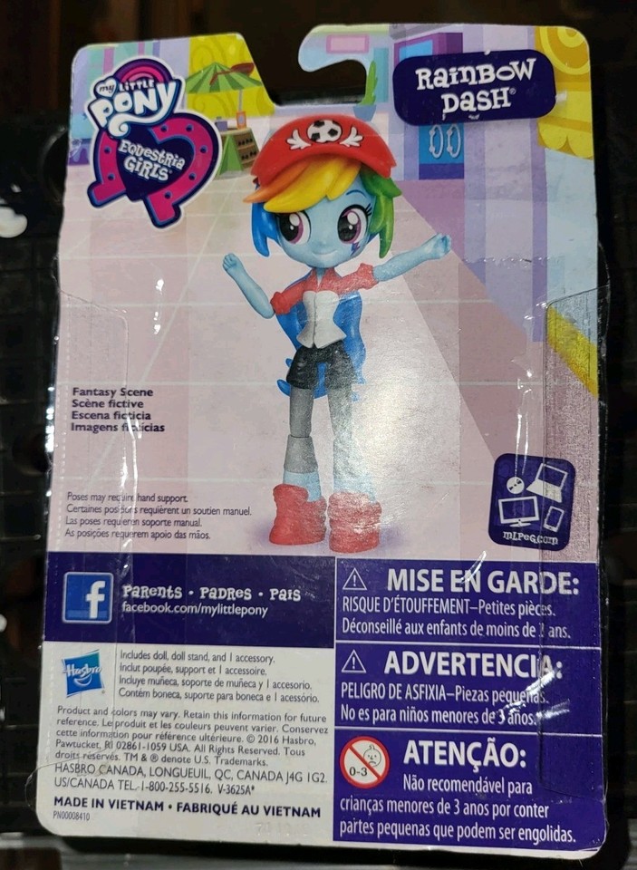 Hasbro My Little Pony Equestria Girls Minis Rainbow Dash Fantasy Scene ...