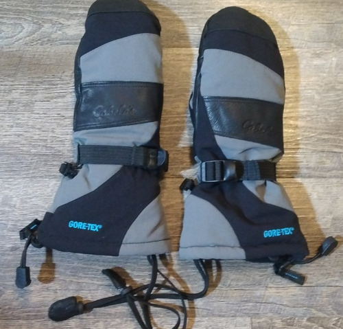 Cabela’s Gortex Primaloft Leather Palms Mittens/gloves Womens M Ice ...