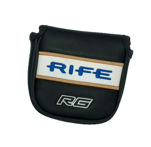 Rife Black RG Mallet Putter Headcover Preowned Condition Excellent | eBay