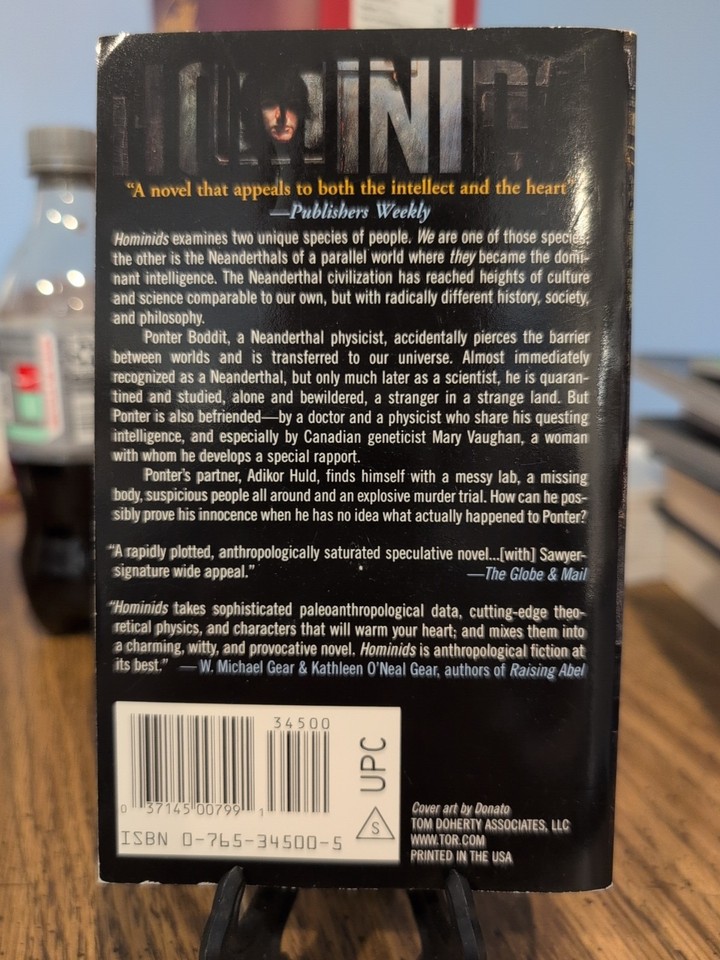 Hominids : Volume One of the Neanderthal Parallax by Robert J. Sawyer (2003,... 9780765345004| eBay