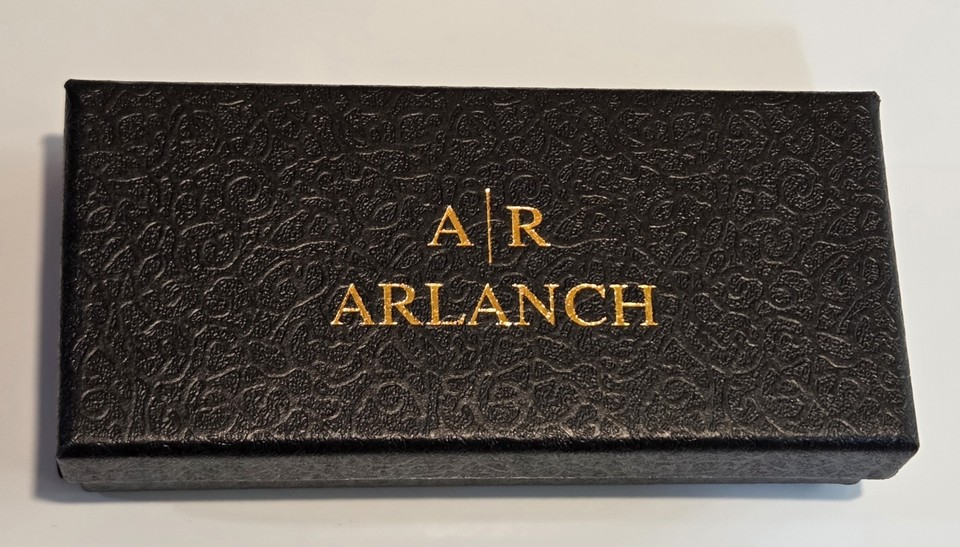 Arlanch 40mm Dive Style Quartz Watch – Black Rotating Bezel - BOXED! L ...