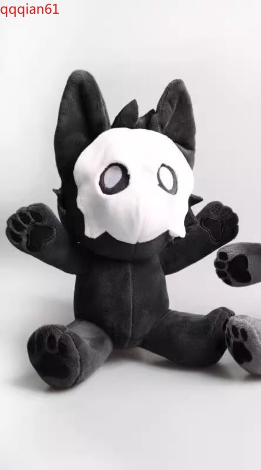 Black Puro Stuffed Plush Doll Sit 25cm/10inches High Throw Pillow Toy ...