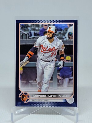 ROBINSON CHIRINOS 2022 TOPPS Update - ROYAL BLUE PARALLEL #US215 ...