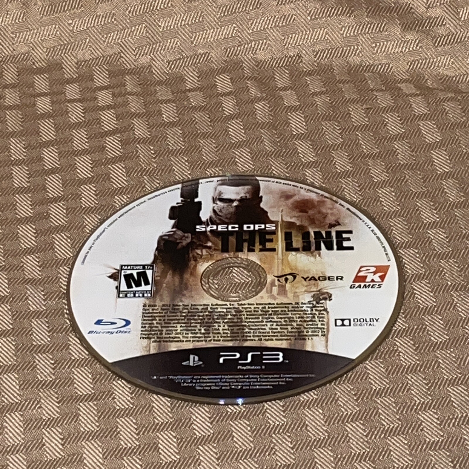 VG Disc! Spec Ops: The Line - Playstation 3 PS3 HTF NTSC USA Version | eBay