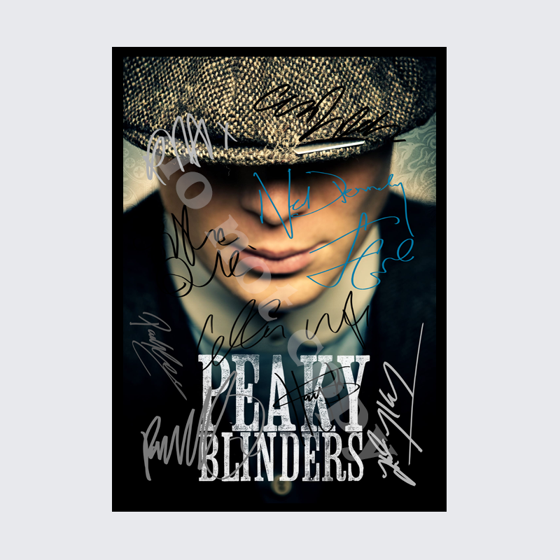 PEAKY BLINDERS TV SHOW FULL CAST SIGNED AUTOGRAPH POSTER PRINT A5 A4 A3 ...