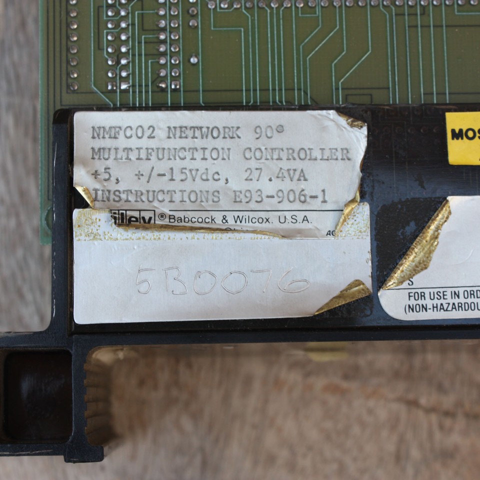ABB Elsag Bailey DCS NETWORK 90 NMFC02 MULTIFUNCTION CONTROLLER | eBay