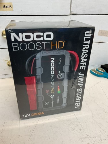NOCO Boost HD GB70 2000A 12V UltraSafe Portable Lithium Battery Jump ...