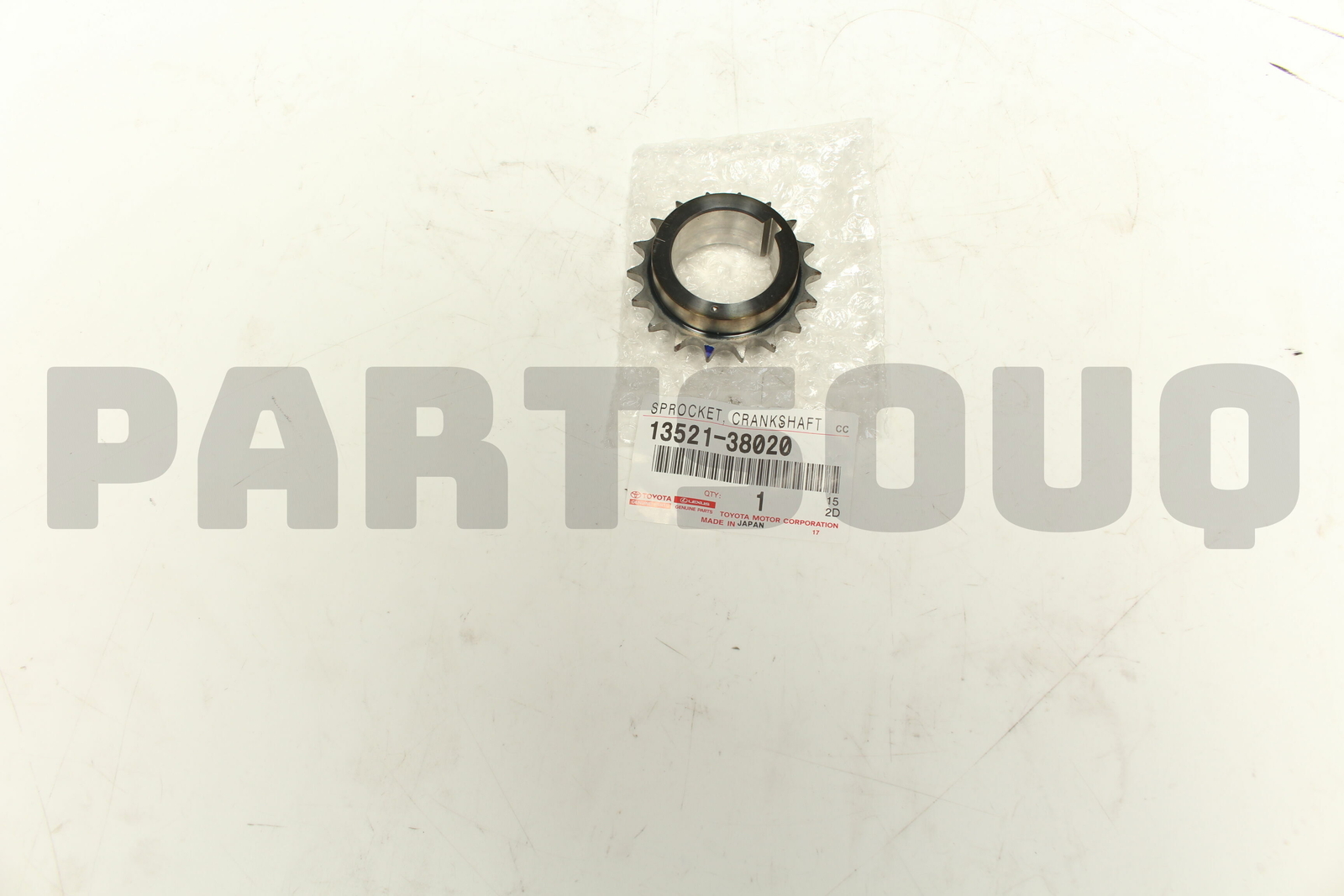 1352138020 Genuine Toyota GEAR OR SPROCKET, CRANKSHAFT TIMING 13521 ...