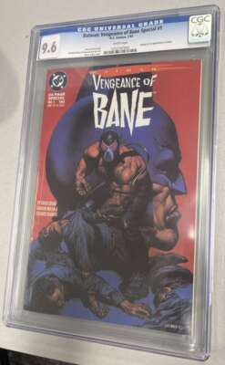 Batman Vengeance of Bane Special #1 CGC 9.6 Origin & 1st appearance of ...