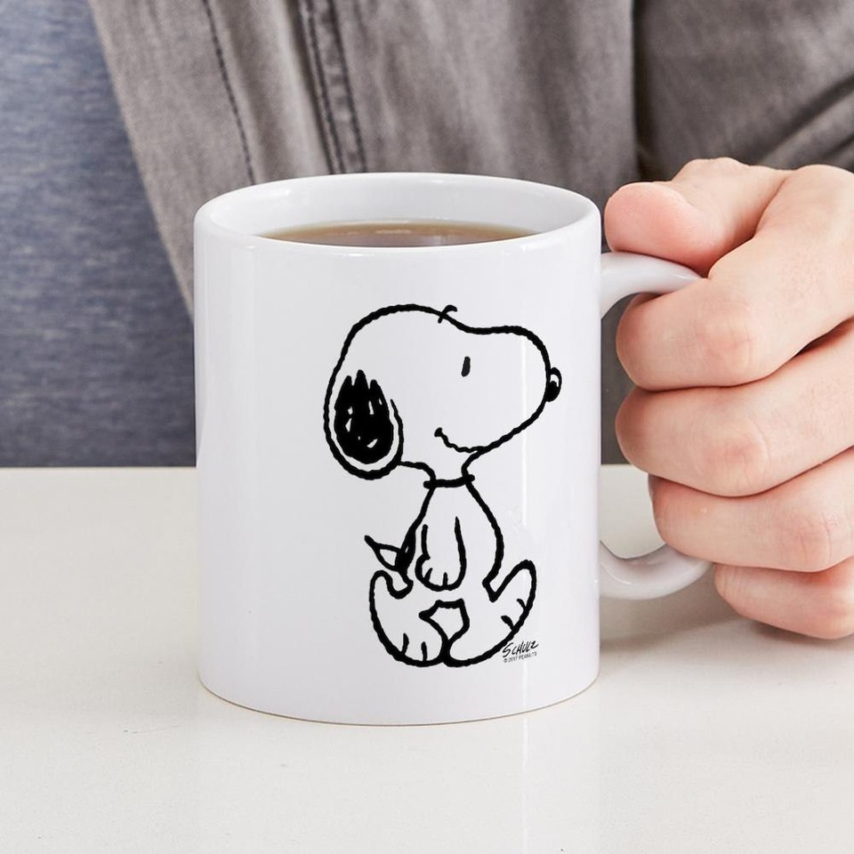 CafePress Peanuts Snoopy Mugs 11 oz Ceramic Mug (587980848) | eBay