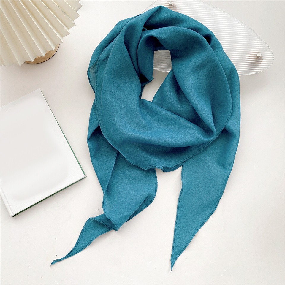 50*175cm Solid Color Scarf Women's Neck Scarf Fashion Shawls Wraps Soft ...