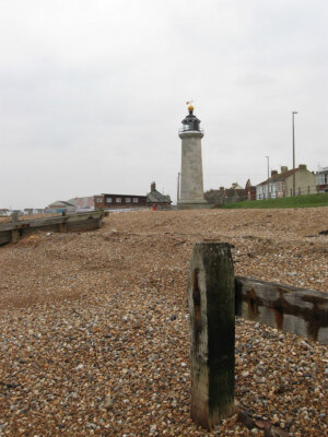 Photo 6x4 Shoreham Lighthouse Shoreham-By-Sea Viewed from Kingston ...