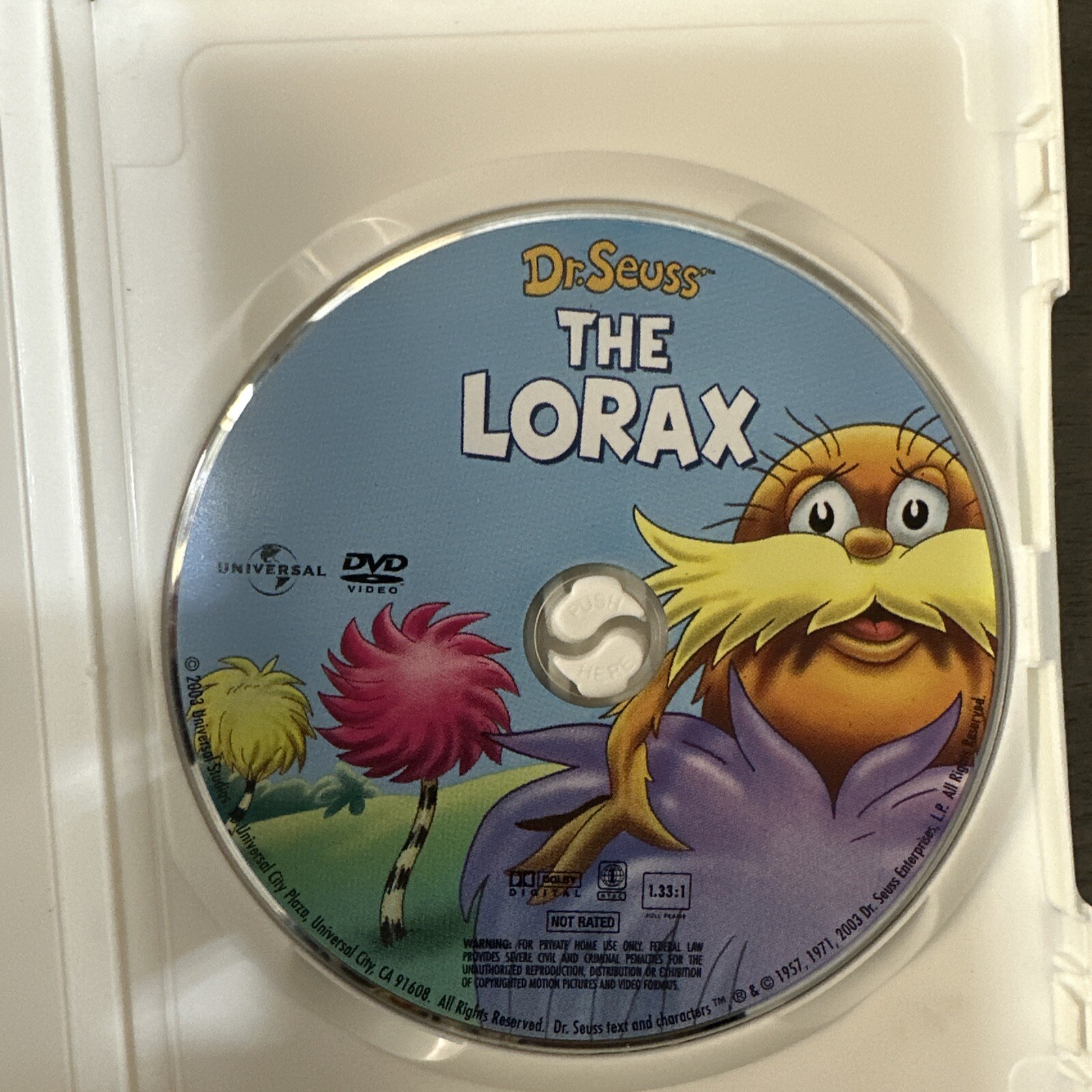 Dr. Seuss' Animated Televised Classics- The Lorax DVD | eBay