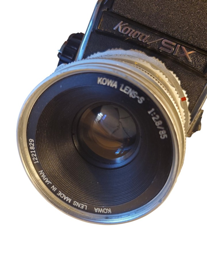 Kowa Six Medium Format Film Camera 85mm F2.8 Lens W/ Prism Finder And Kowa Grip | eBay