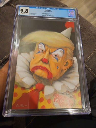 Image Haha #1 Casey Parsons Trump Gotham Central Comics Virgin Variant ...