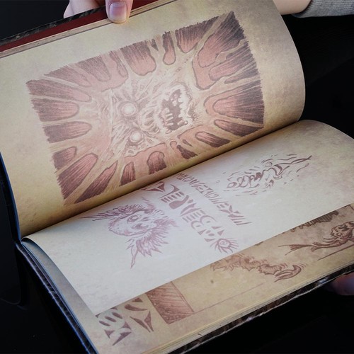 Evil Dead Book Necronomicon Demon Prop Books Decoration Ornament ...