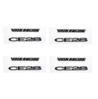 4x Volk Rays Repair Spoke and Lip Sticker Decals for CE28N CE28 18 19 ...