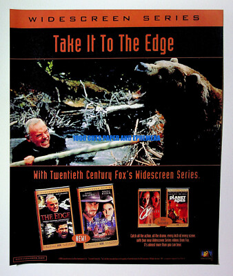 The Edge 20th Century Fox 1998 Trade Print Magazine Ad Poster ADVERT | eBay