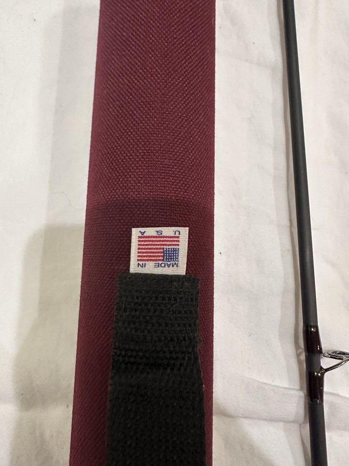 Rogue Rods RF2803 2 pc 8' 3wt fly fishing rod and rod tube made in USA ...