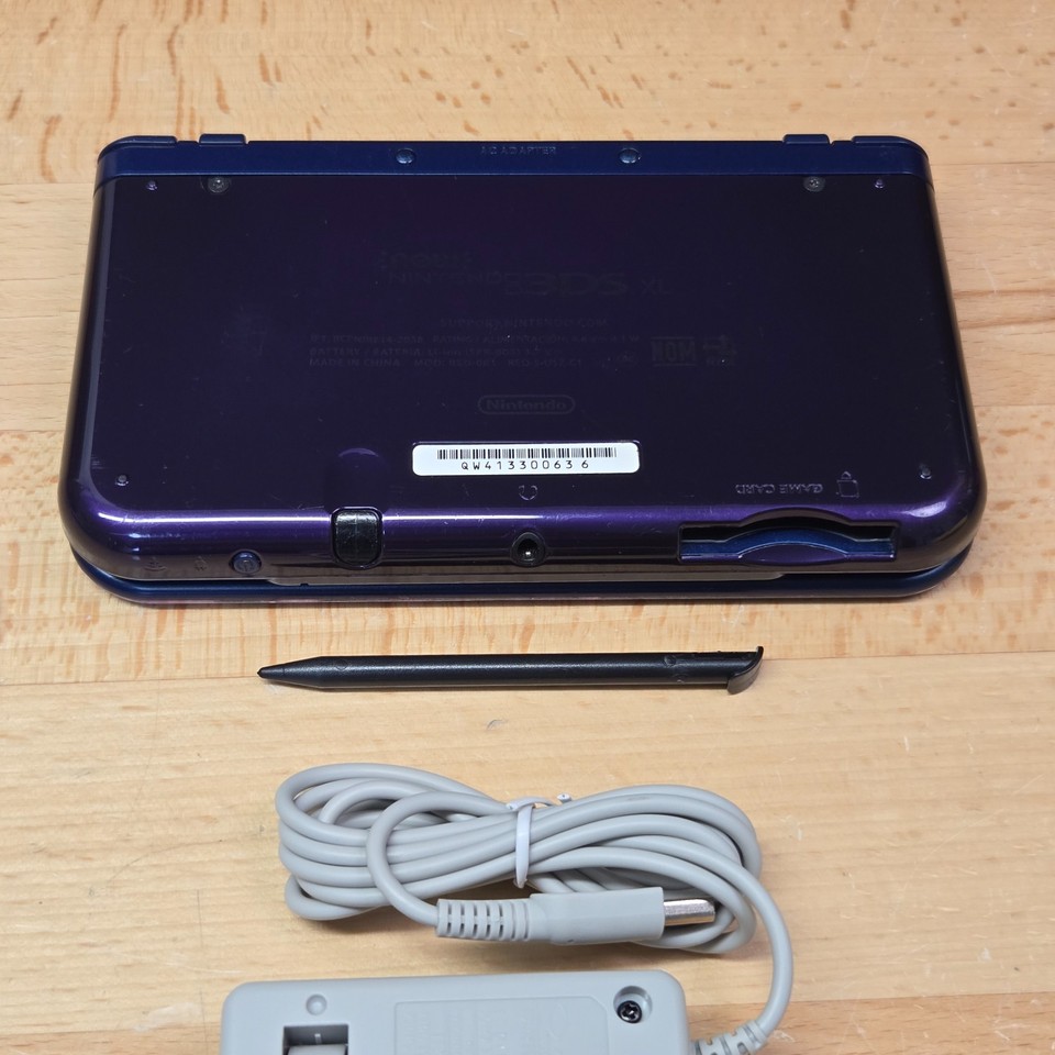 "New" Nintendo 3DS XL - Purple Galaxy Edition Console - USA English | eBay