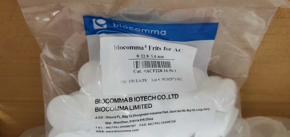 Biocomma 004206 30-ml affinity chromatography (ac) columns | eBay