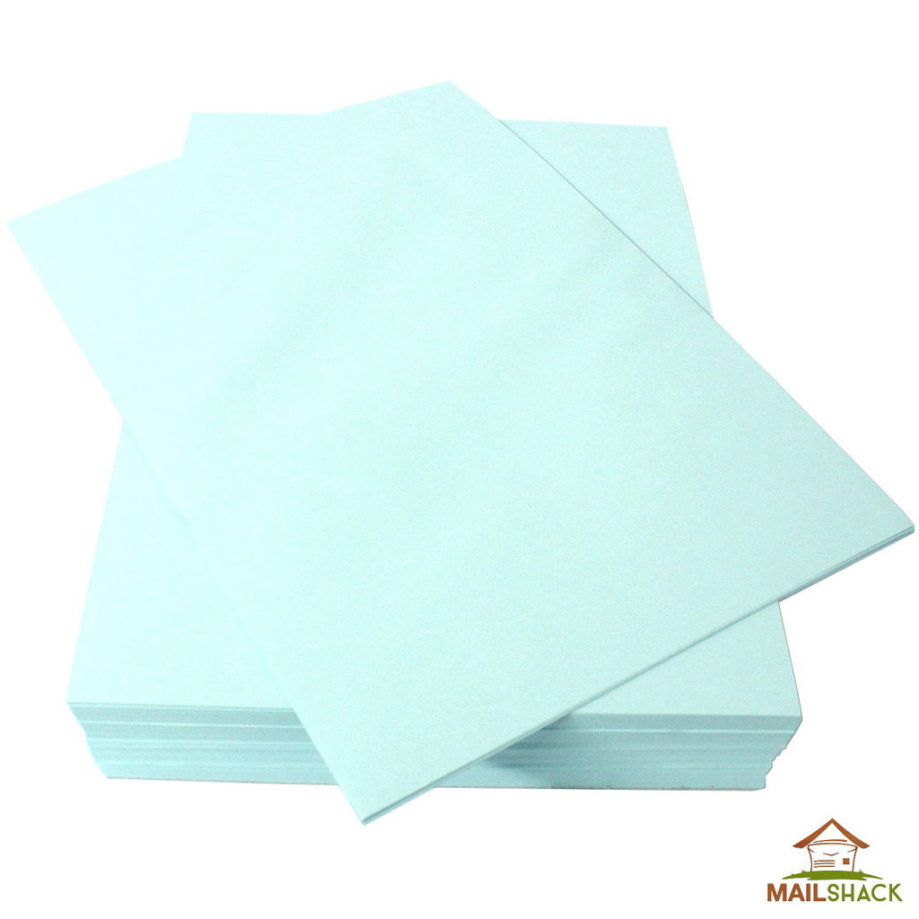 500 Sheets A4 BLUE Coloured Paper 80gsm Colour Craft Copier Printer ...