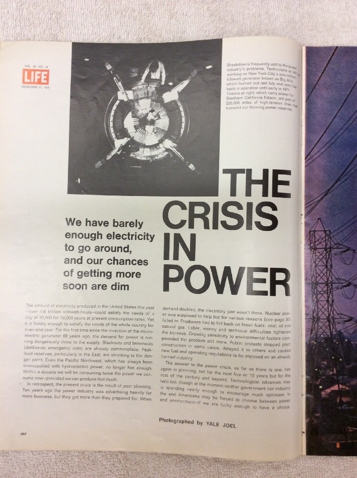 Life Magazine December 11 1970 Model Gunilla Knutson Khrushchev Death ...