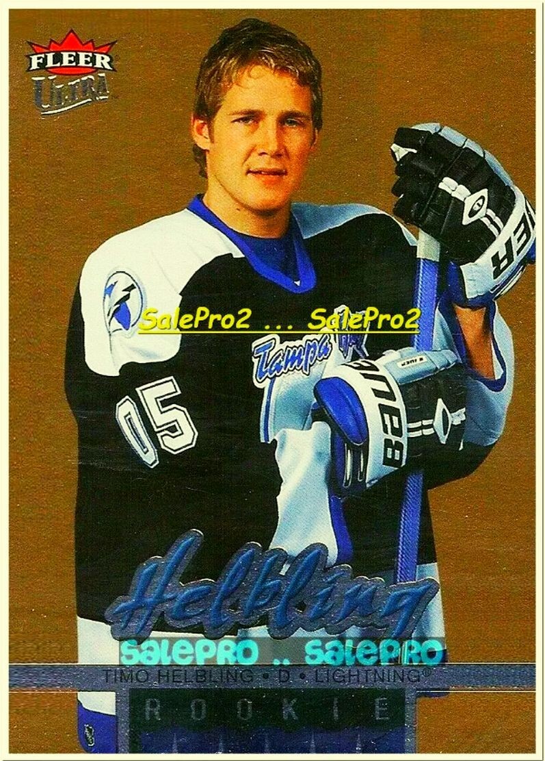 ULTRA FLEER 2005 TIMO HELBLING NHL RC TAMPA BAY LIGHTNING MINT GOLD ...