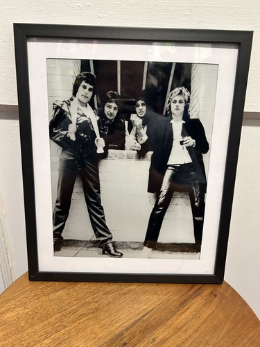 Queen With Freddy Mercury 8 x 10 Framed Portrait Bohemian Rhapsody | eBay