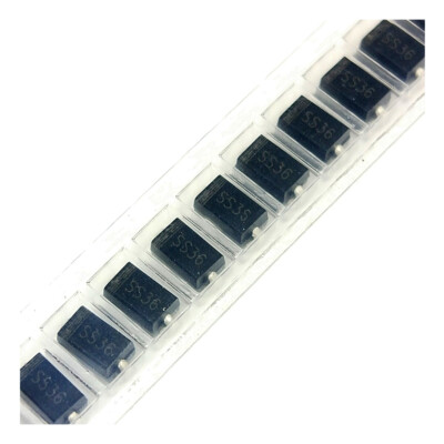 100PCS SS36 SR360 3A 60V SMA DO-214AC SMD Schottky diode | eBay