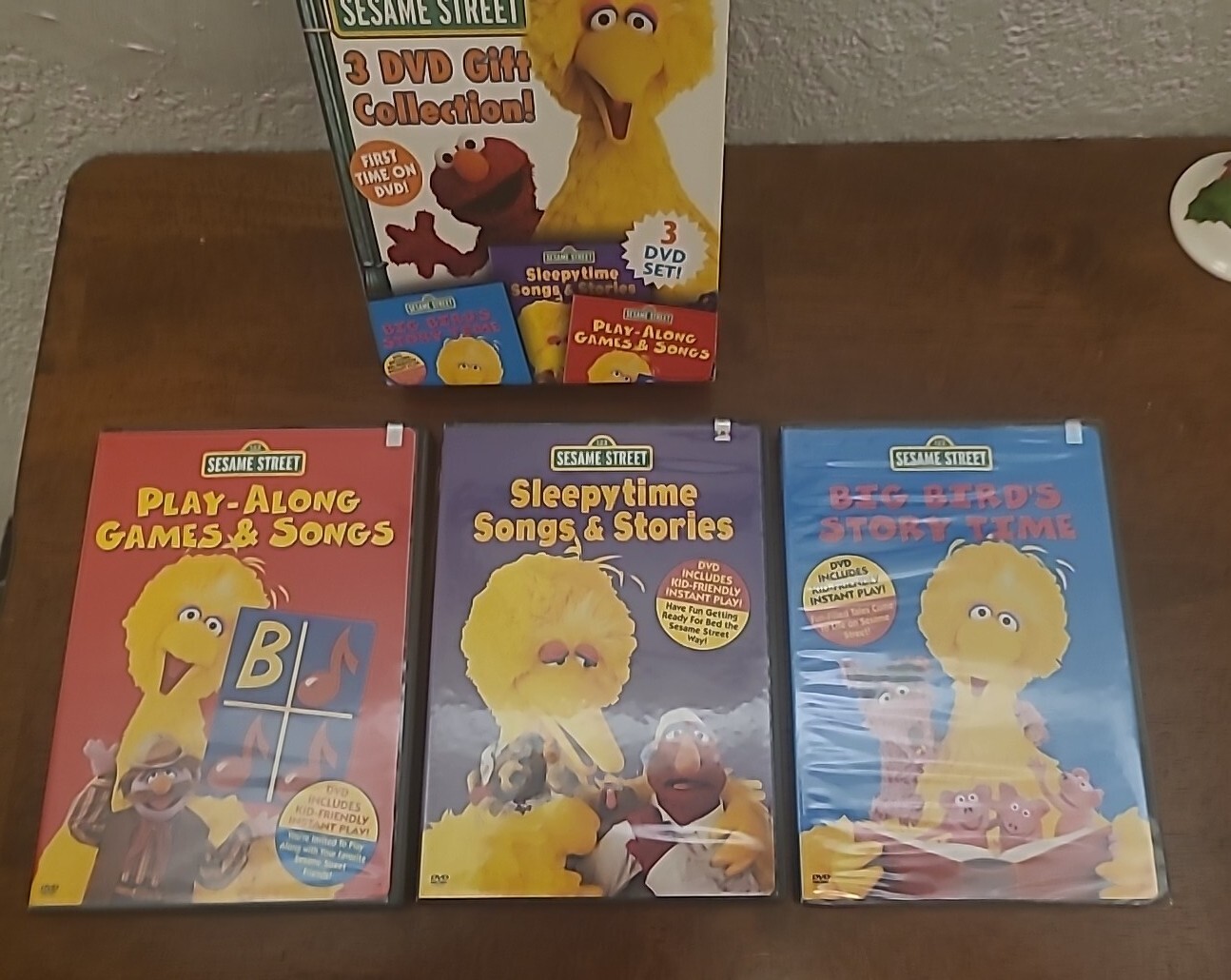 Sesame Street - Stories, Games Songs 3-Pack (DVD, 2005, 3-Disc Set) for ...
