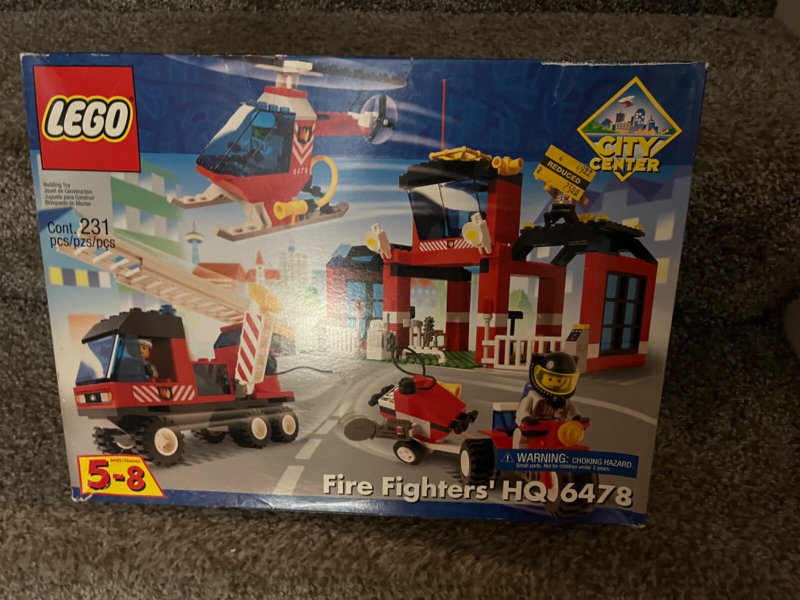 LEGO Town: Fire Fighters' HQ (6478) for sale online | eBay