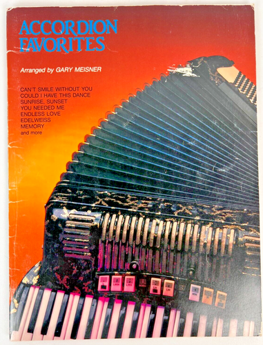 Accordion Favorites by GARY MEISNER Music Book 1988 | eBay
