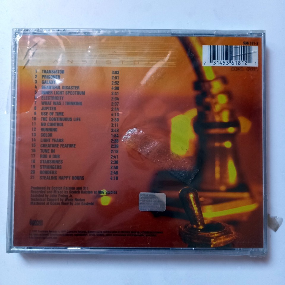 311 ‎– TRANSISTOR (1997) CD SEALED ALBUM | eBay