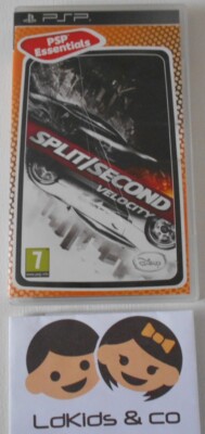 Jeu Sony PSP Essentials Playstation Split/Second : Velocity VF Complet + Notice | eBay
