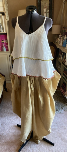 Renaissance Medieval Saracen Woman Traveler Warrior Genie Harem Pant ...