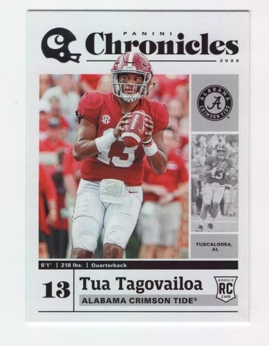 2020 Panini Chronicles Draft Picks Tua Tagovailoa #24 Miami Dolphins RC ...