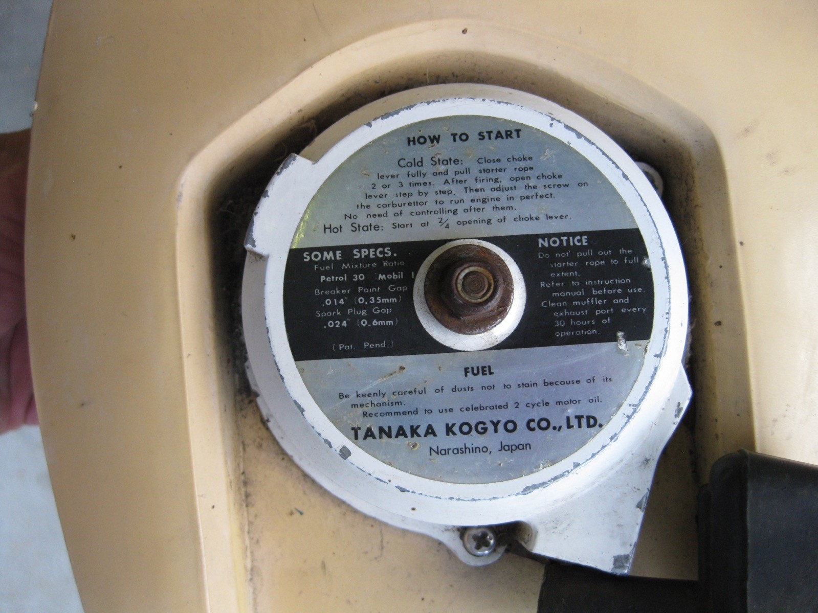 TAS Made in Japan Tanaka Lightweight Outboard Boat Motor for parts | eBay