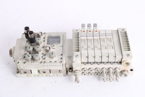 SMC EX600-SEN1 Serial Interface Unité + EX600-DXPD+EX600-ED3+3x VVQ2000 ...