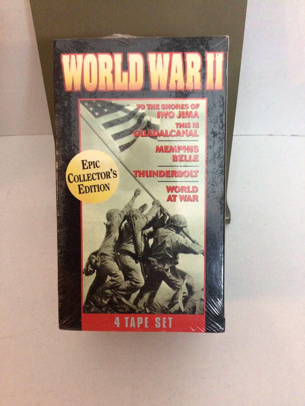 World War II : Epic Collector's Edition : 4-Tape VHS Box Set, New ...