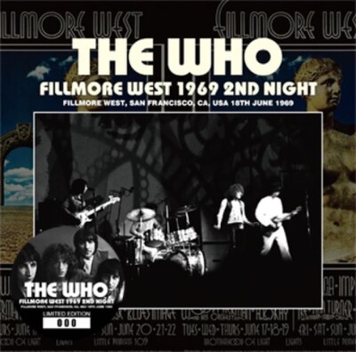THE WHO - FILLMORE WEST 1969 2ND NIGHT(2CD) Shipping Free NEW | eBay